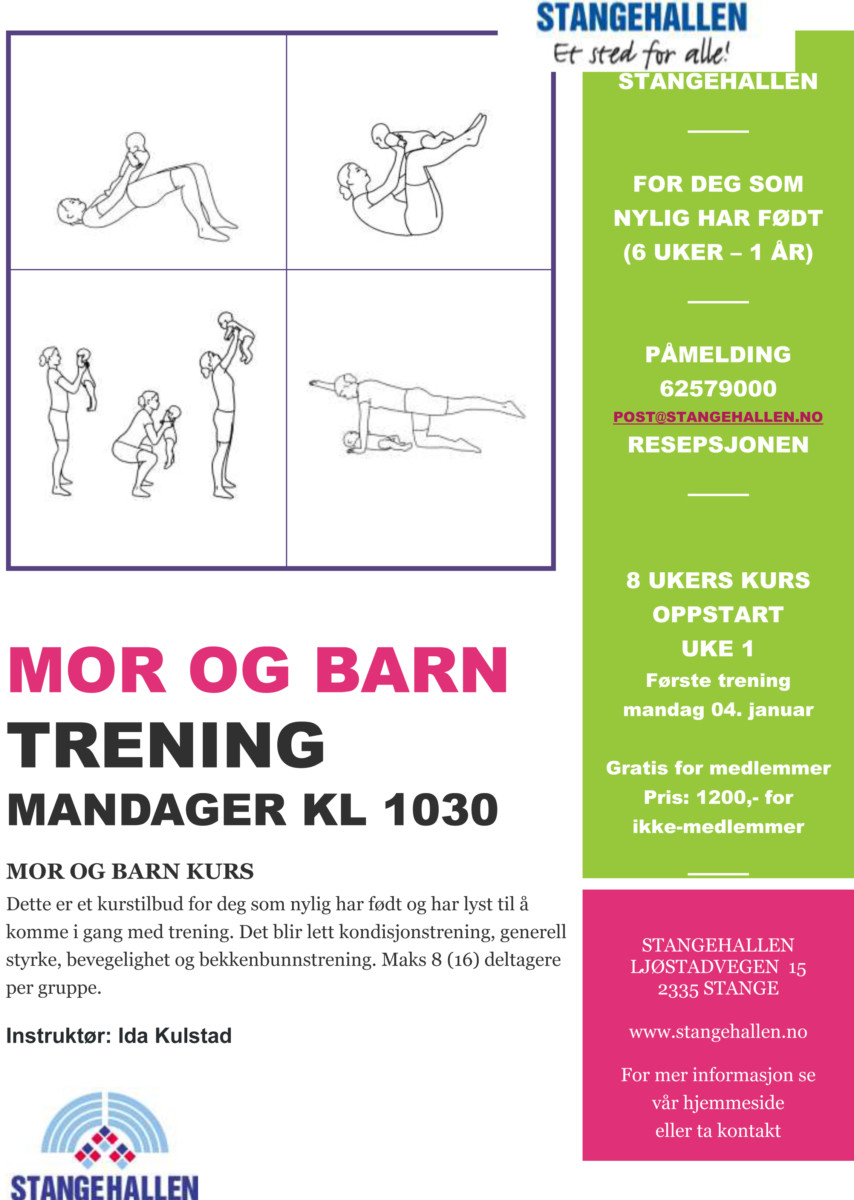 Mor & Barn vinter 2021 – Stangehallen Riksanlegg